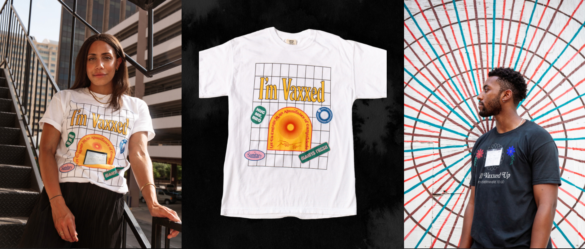 These tees display your vax cards front and center | Ad Age