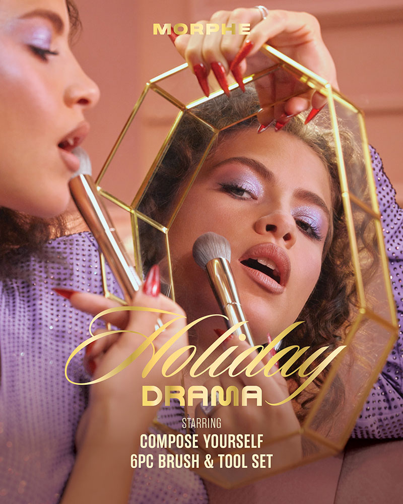Morphe Cosmetics brings the drama in Design Army’s holiday makeup ...