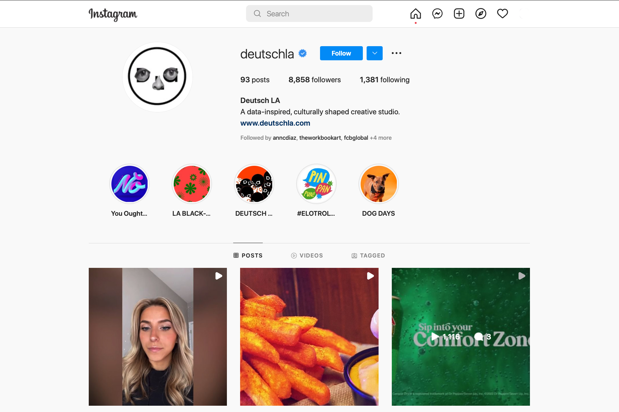 TikTok star Emily Zugay redesigns Deutsch LA’s new logo | Ad Age Agency ...