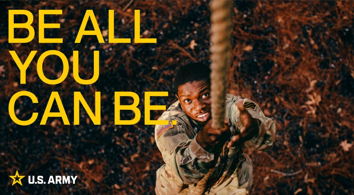 U.S. Army rebranding includes ‘Be All You Can Be’ | Ad Age