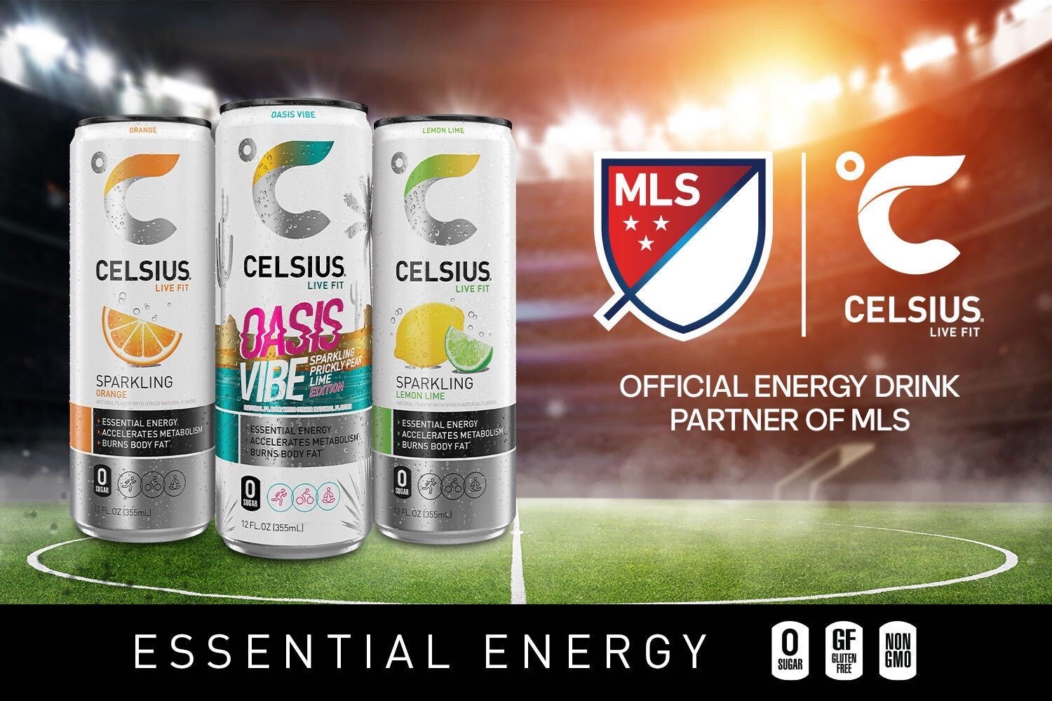 Celsius becomes official energy drink of Major League Soccer | Ad Age