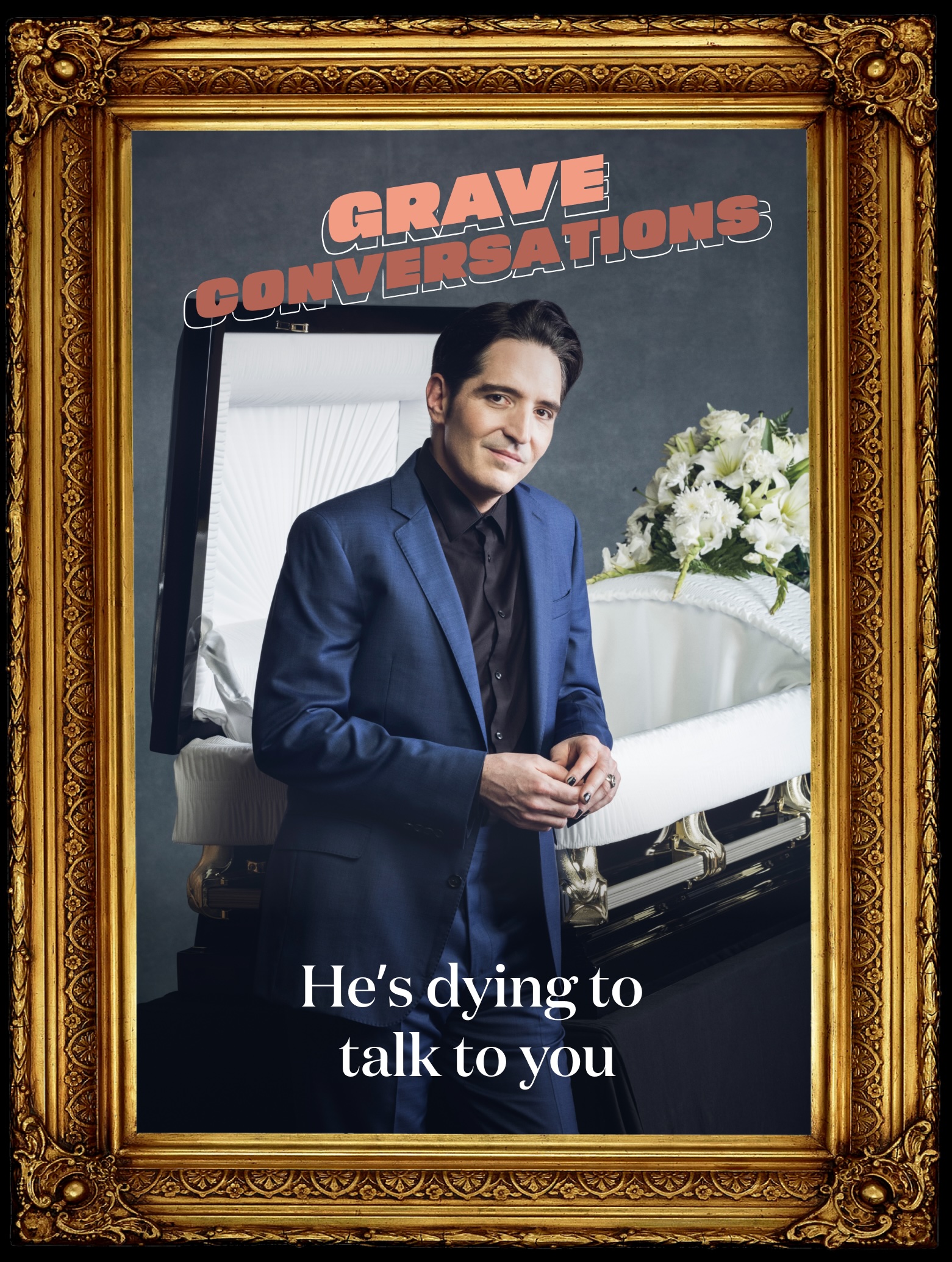 Titan Casket interviews celebs in caskets for new talk show ‘Grave ...
