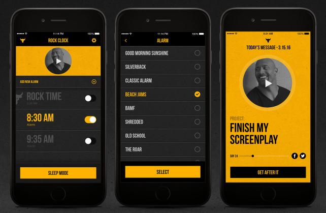 'The Rock Clock' Wakes You Up With Dwayne Johnson's Awkward Singing and ...