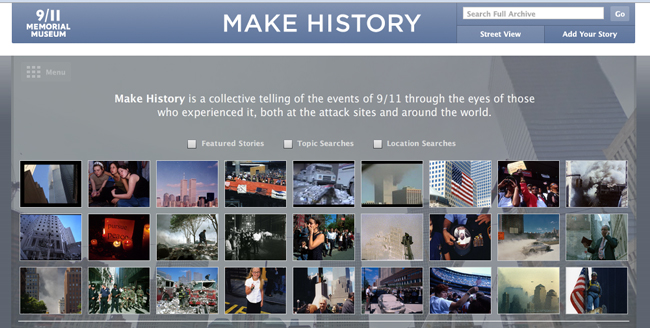 9/11 Memorial Museum : Make History | Ad Age