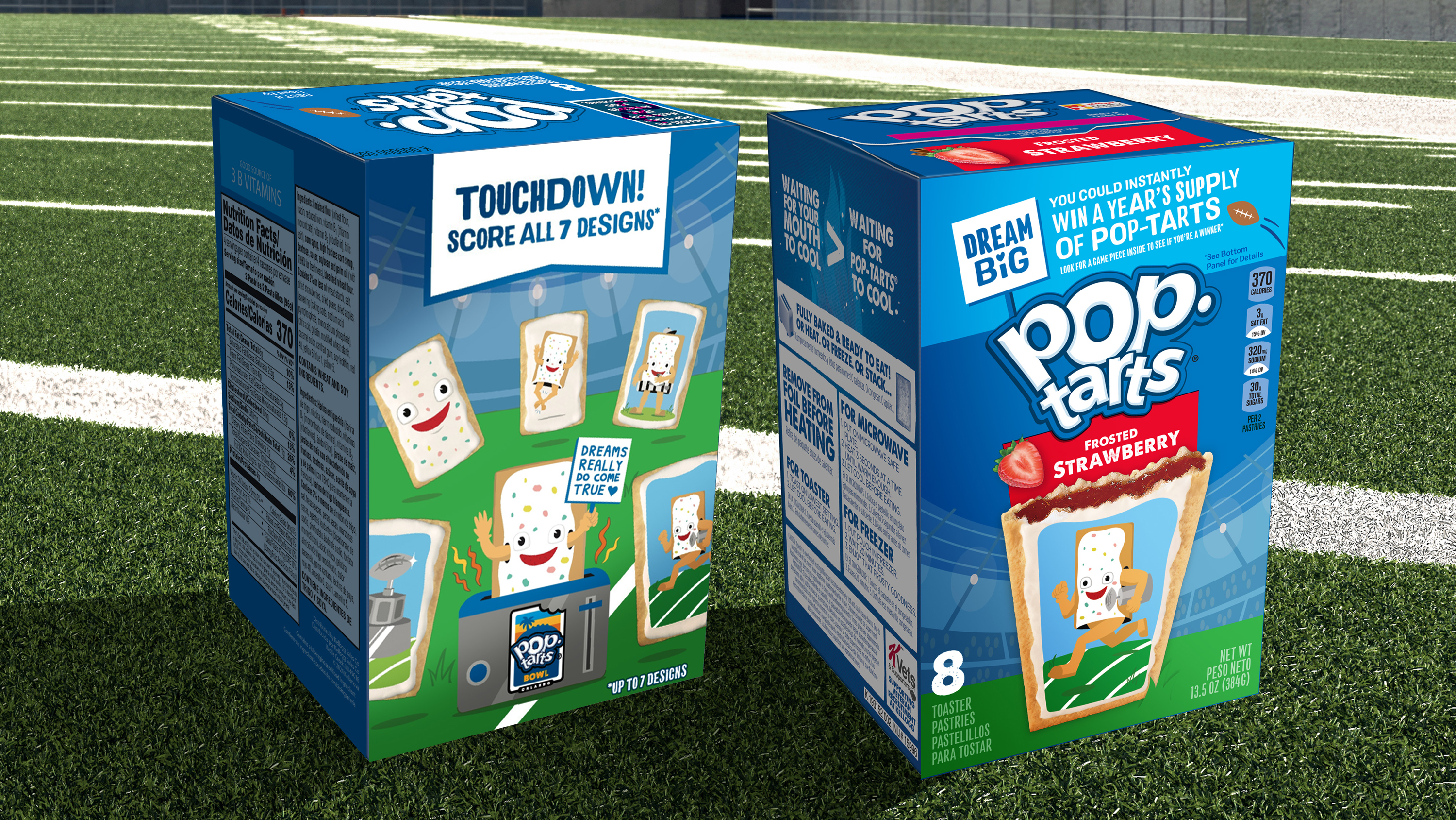 Pop-Tarts 2024 college football bowl game edible mascot marketing plans ...
