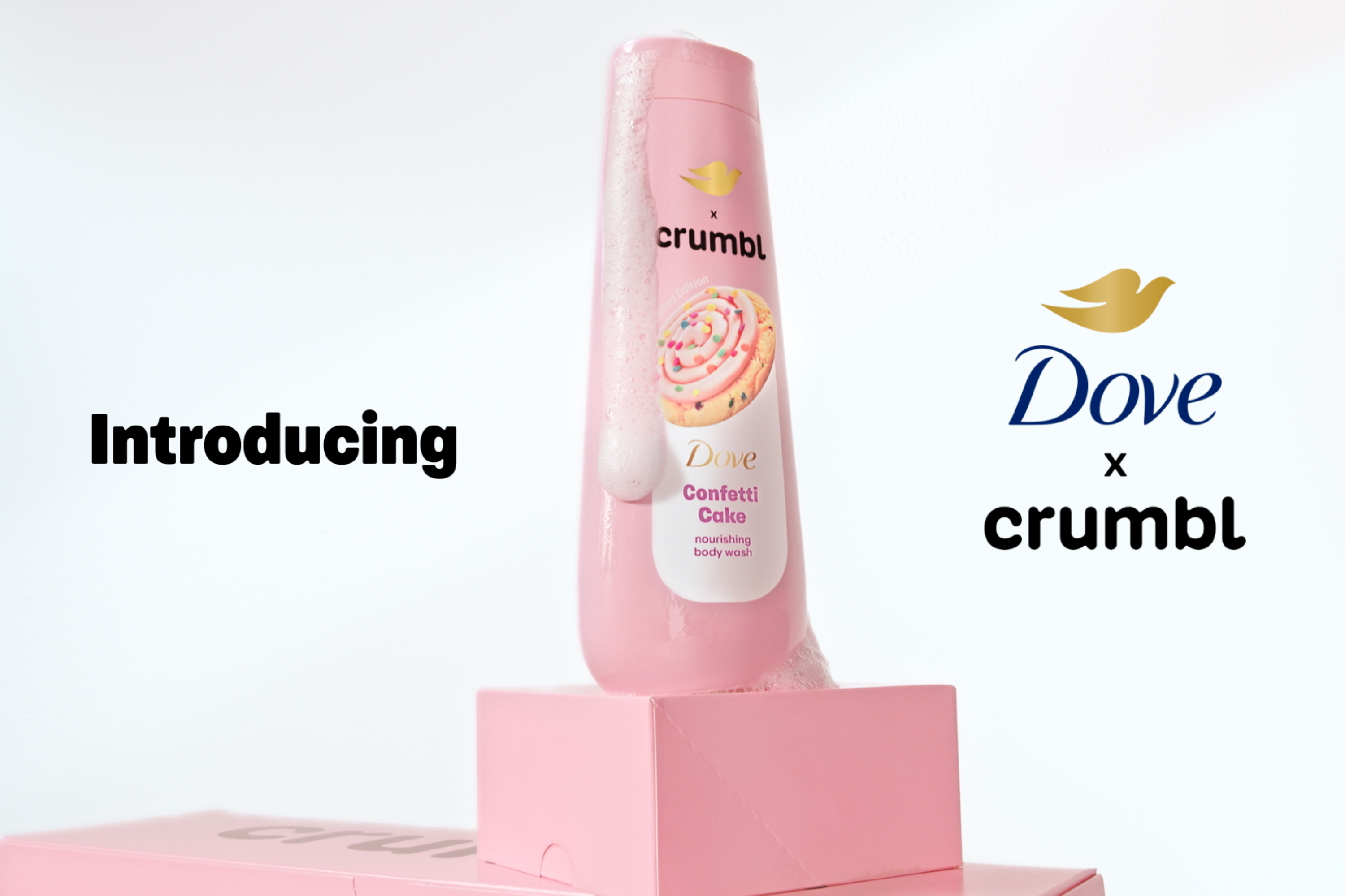 Dove, Crumbl partner on a body care line available at Walmart | Ad Age
