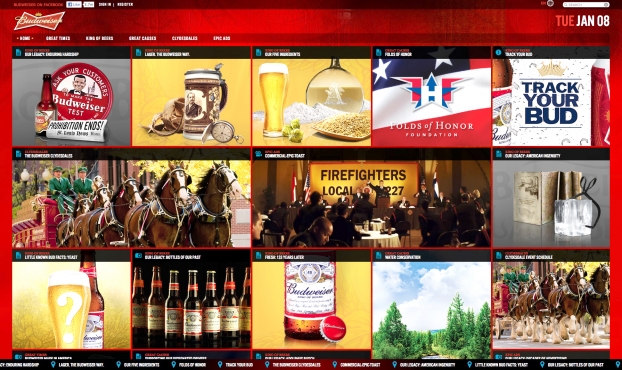 Budweiser : Budweiser.com Redesign | Ad Age