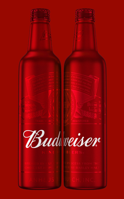 Budweiser Bottles Turn Red for the Holidays | AdAge
