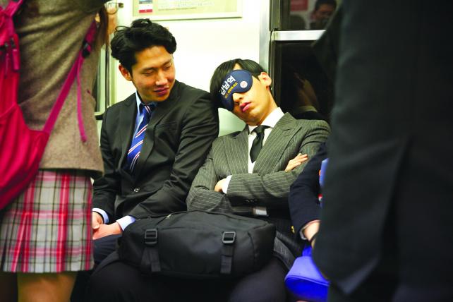 Why Burger King Gave These Funny Sleep Masks To Korean Commuters | Ad Age