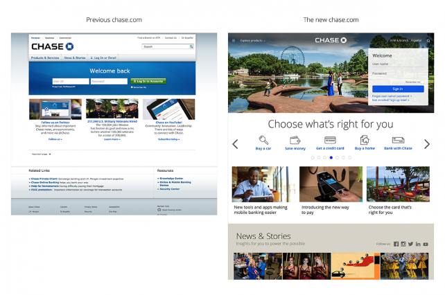 Chase Relaunches Website With Focus on Branded Content, Simplicity | Ad Age