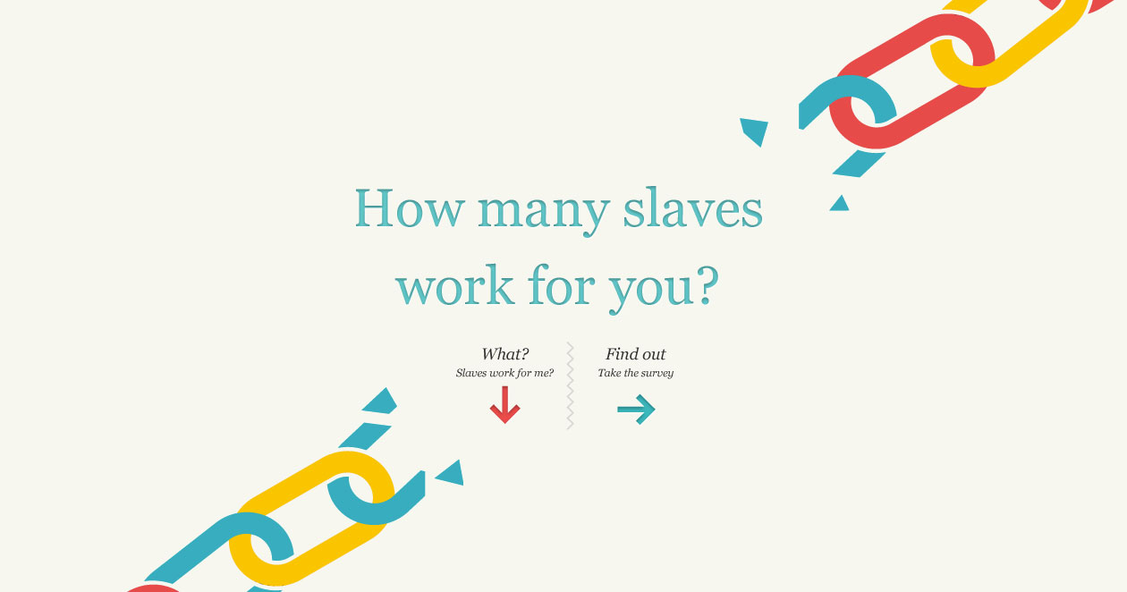 Call + Response and the US State Department : Slavery Footprint | Ad Age