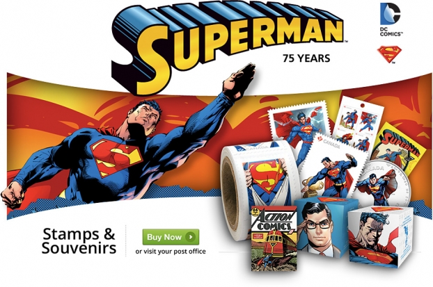 Canada Post Has Superman Stamps, Is Coolest Postal Service Ever | Ad Age