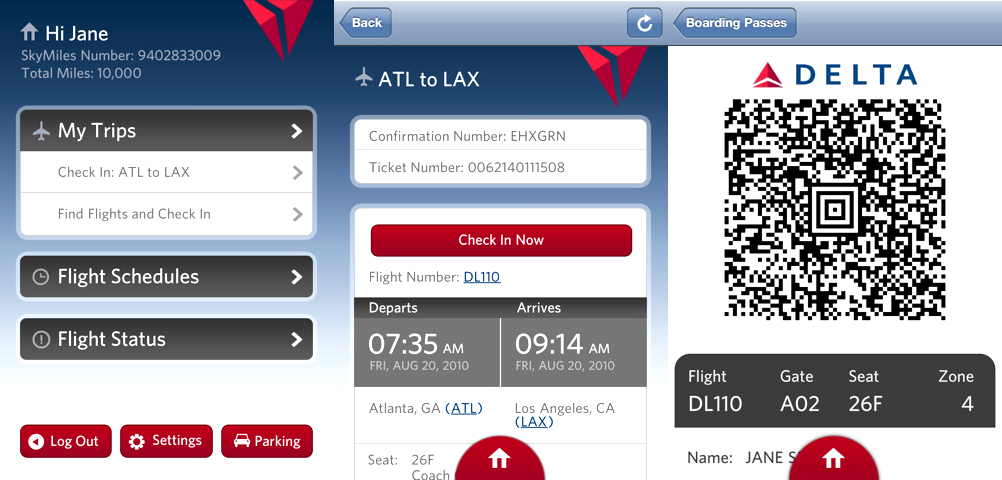 Delta : iPhone Check-In App | Ad Age