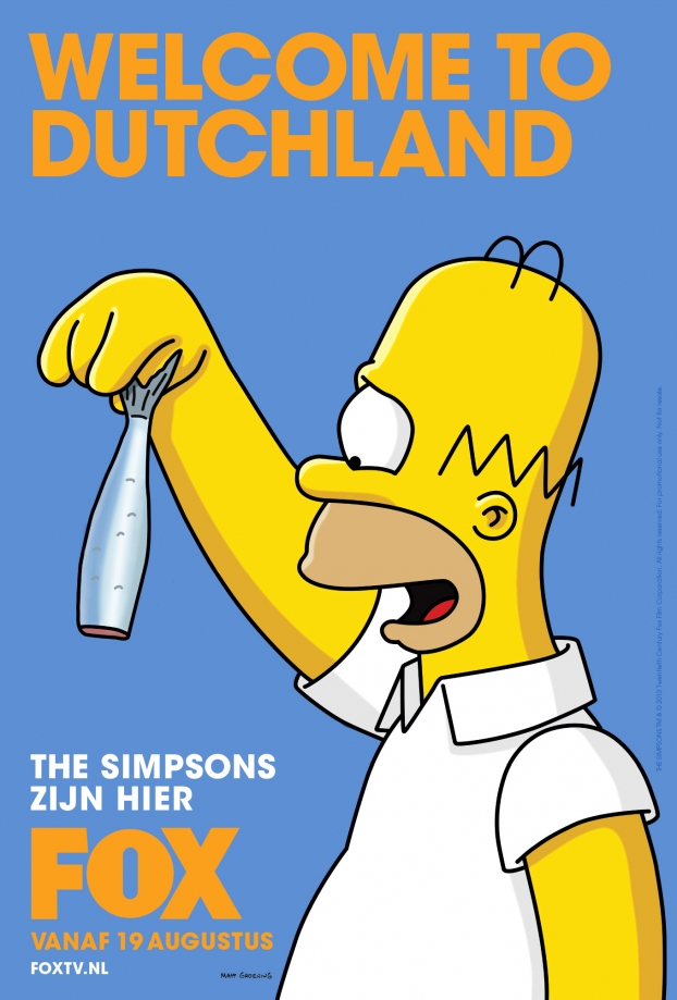 Homer Simpson Grosses out at Pickled Herring in Fox's New Dutch ...
