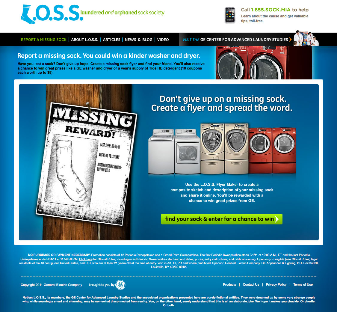 General Electric : Sock Loss | Ad Age