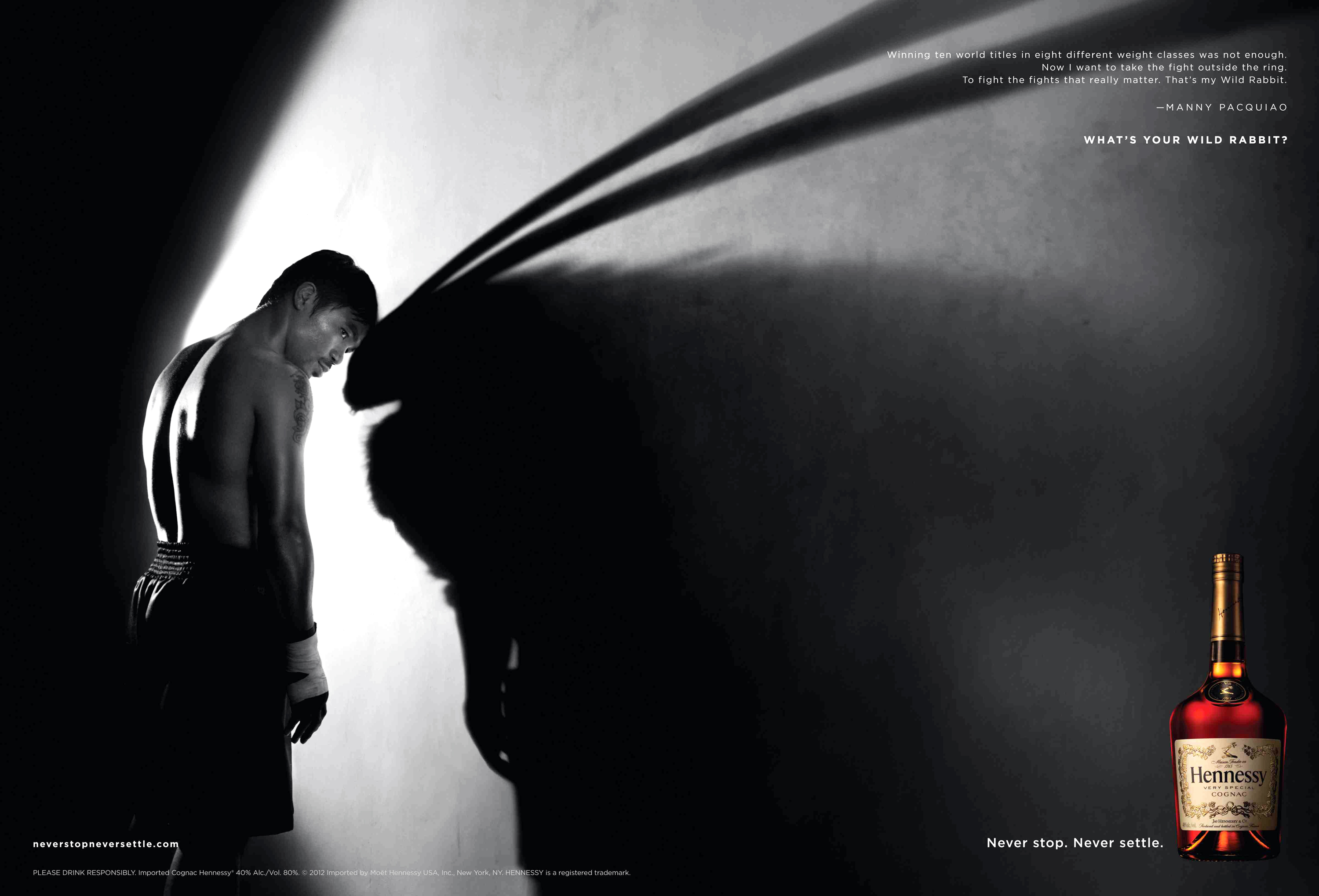 Hennessy : Wild Rabbit Print 5 | Ad Age
