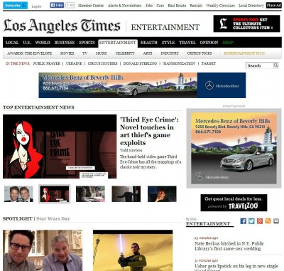 L.A. Times Site Goes Mobile-First | Ad Age
