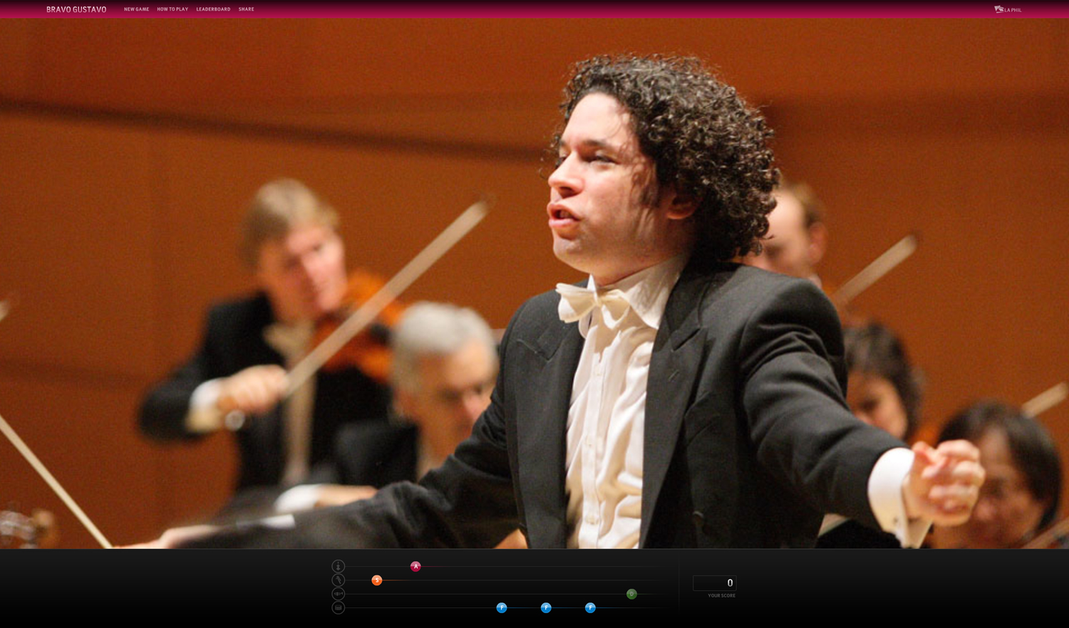 Los Angeles Philharmonic : Gustavo Dudamel Conducting Game | Ad Age