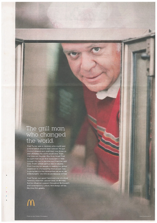 McDonald's : Fred Turner Tribute | Ad Age