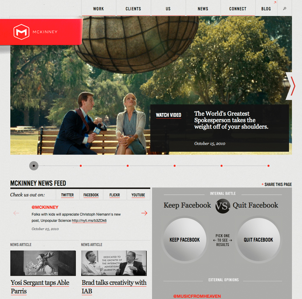 McKinney : McKinney.com | Ad Age