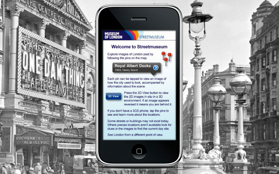 Museum of London : Streetmuseum App (6) | Ad Age