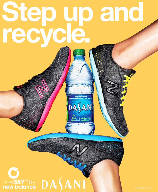 New Balance/Dasani : Step Up and Recycle | Ad Age