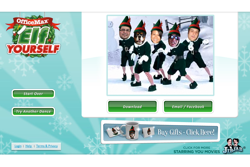 OfficeMax : Elf Yourself 2010 | Ad Age