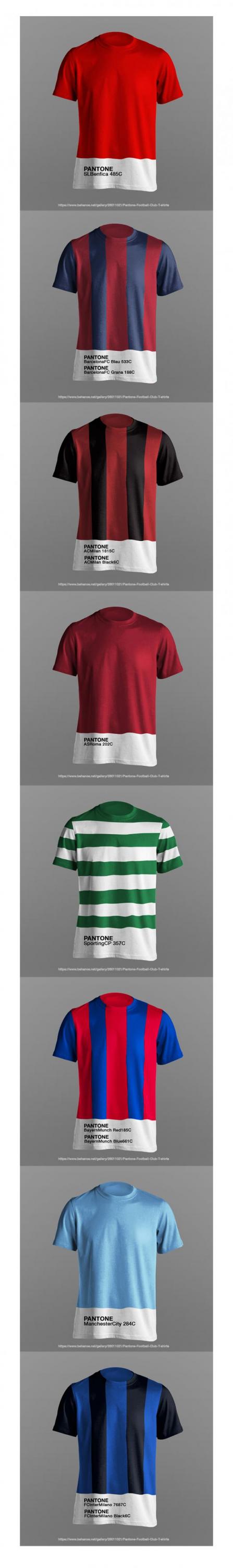 Pantone: Football Club Jerseys Pantone Makeover | Ad Age