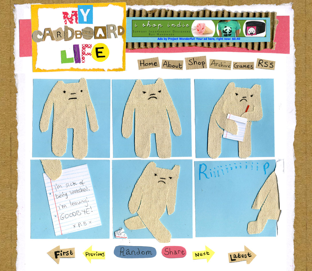 Philippa Rice : My Cardboard Life - Follow That Polar Bear | Ad Age