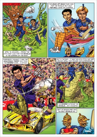 Puma India : Puma Cricket Comic Books - 3 | Ad Age