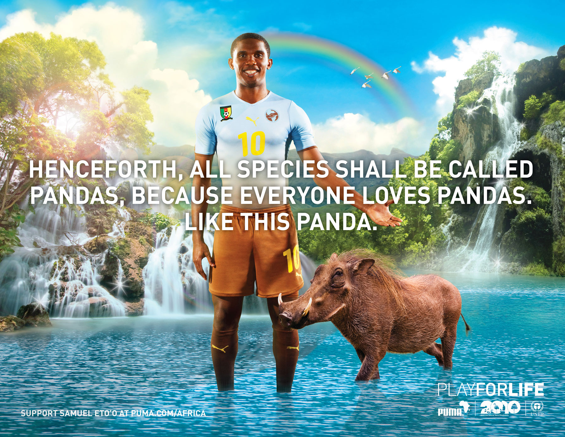 Puma/United Nations : Panda | Ad Age