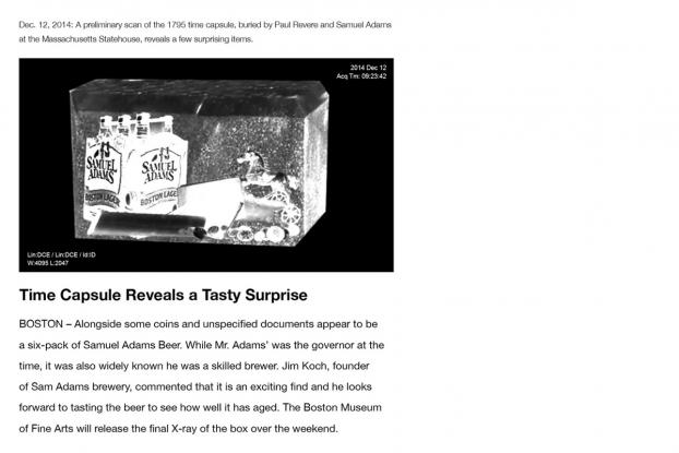 Sam Adams: Sam Adams Real Time Social X Ray Stunt | Ad Age