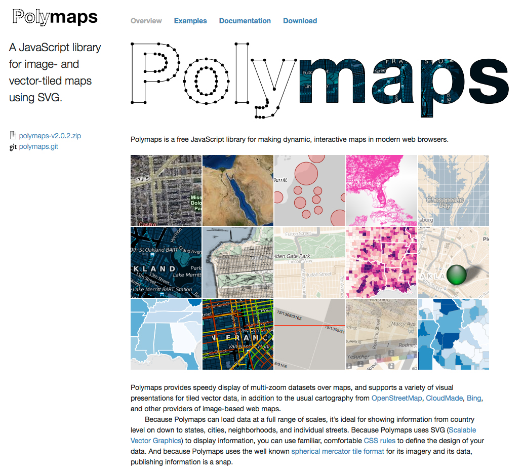 SimpleGeo and Stamen Design : PolyMaps | Ad Age