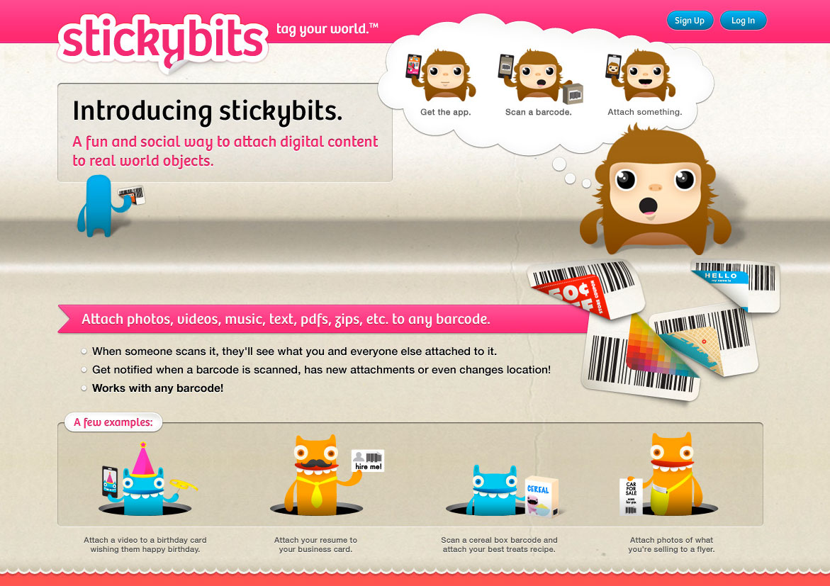 Stickybits : Stickybits | Ad Age