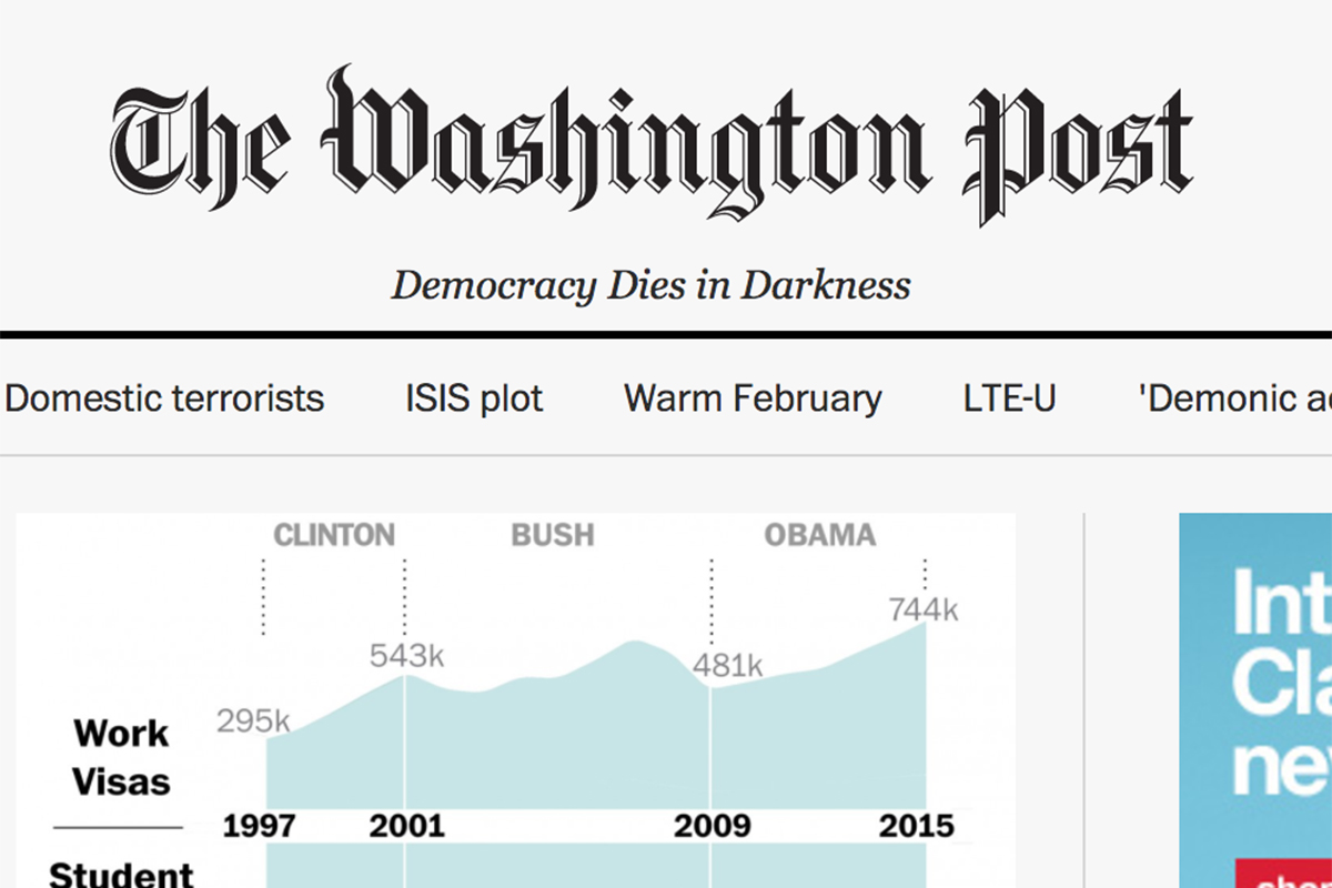 The Washington Post : Inauguration Tag | Ad Age