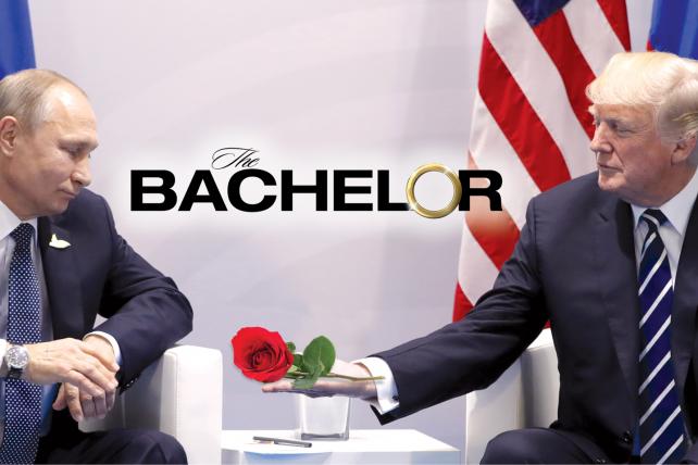 Reality Politics Recap: Vladimir Fails to Give Donald a Red Rose ...