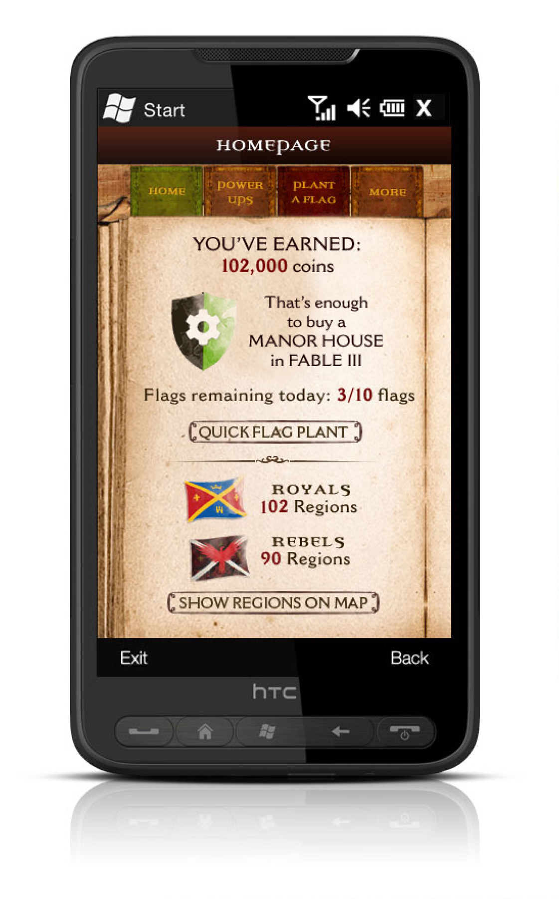 XBOX Fable III : Kingmaker App | Ad Age