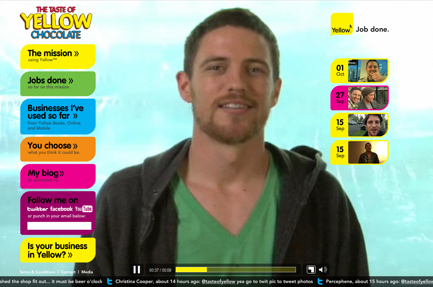 Yellow Pages NZ : The Taste of Yellow Chocolate | Ad Age