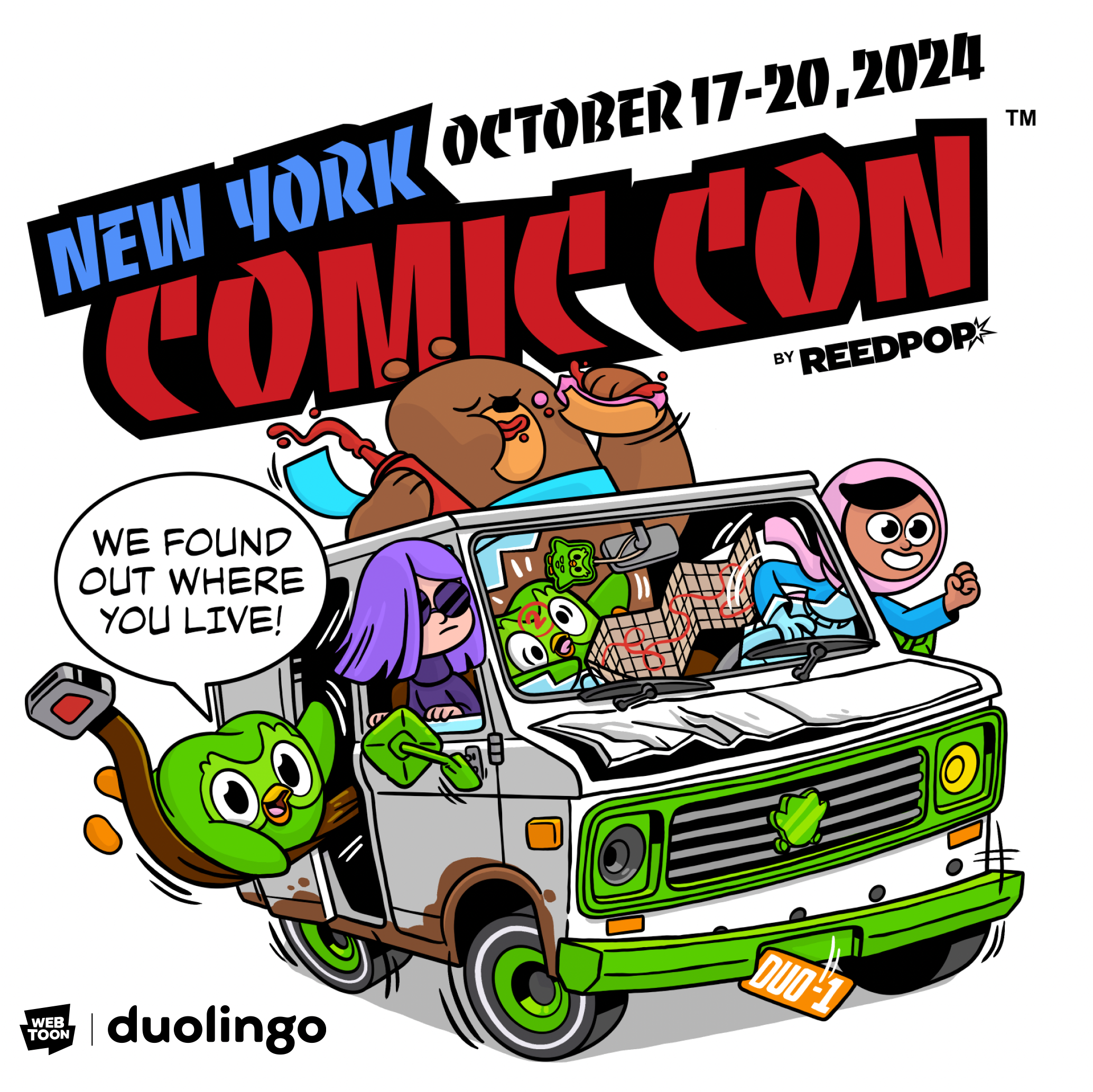 Duo the Owl, Lily and other Duolingo characters star in a new Webtoon ...