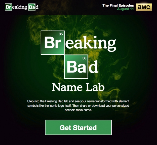 Turn Your Name into the 'Breaking Bad' Logo | Ad Age