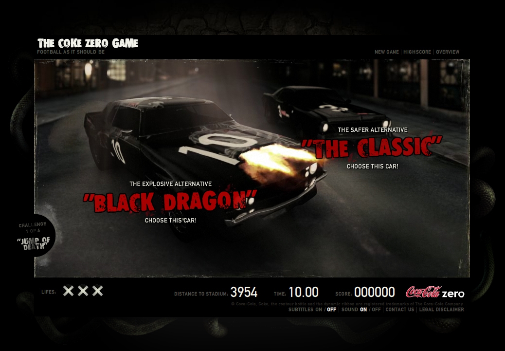 Coca-Cola : The Coke Zero Game | Ad Age