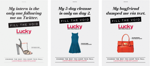 When Your Boyfriend Has a Boyfriend, Lucky Says to Go Shopping | Ad Age