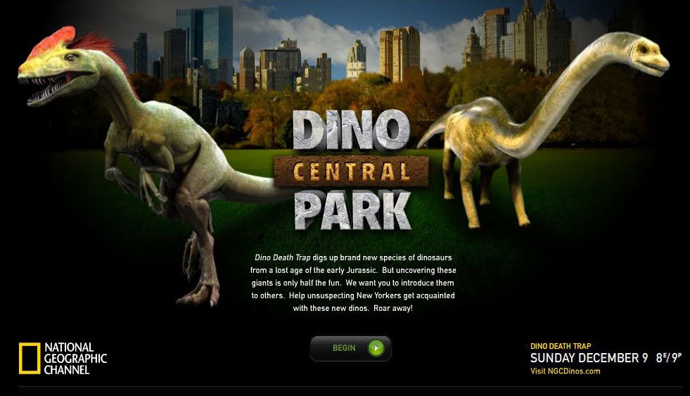 National Geographic Channel : Dino Central Park | Ad Age