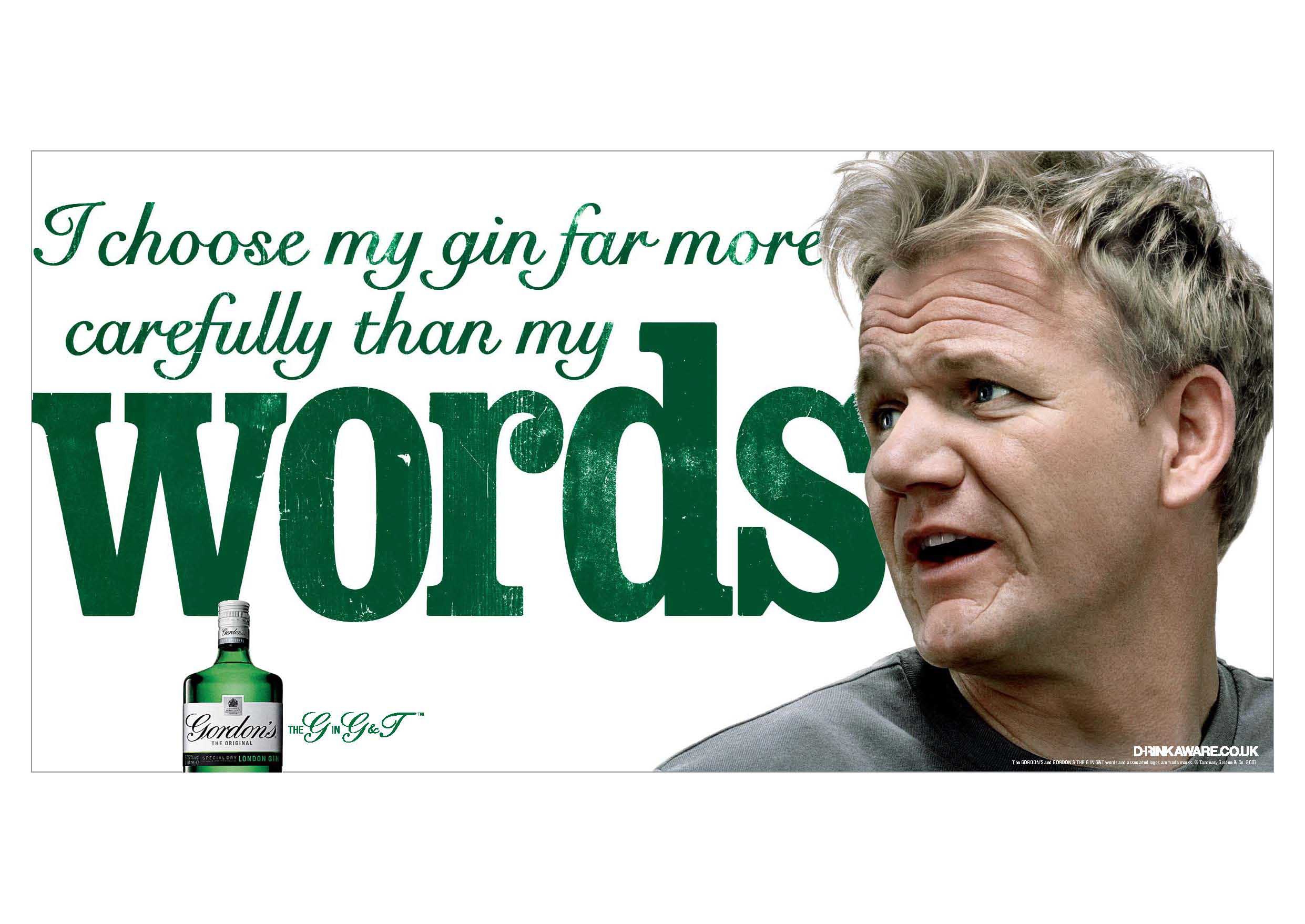 Gordon's Gin : Gordon Ramsay | Ad Age