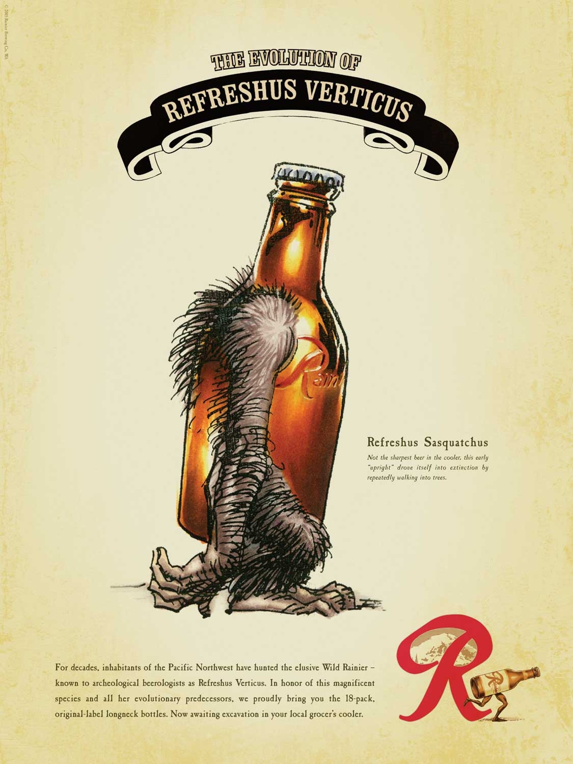 Rainier Beer : Refreshus Verticus | Ad Age