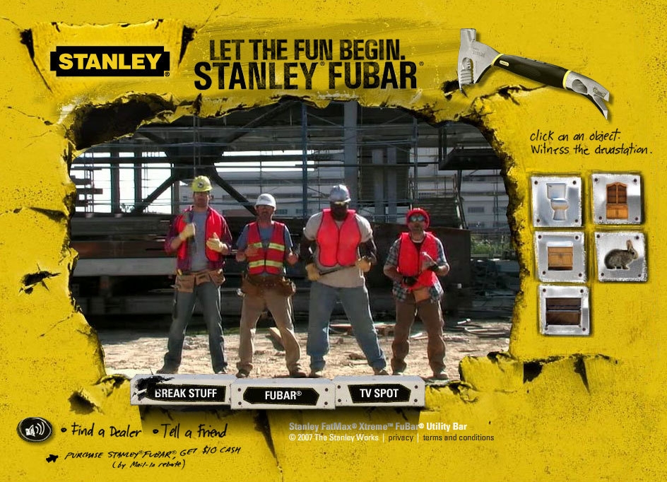 The Stanley Works : Stanley Fubar | Ad Age