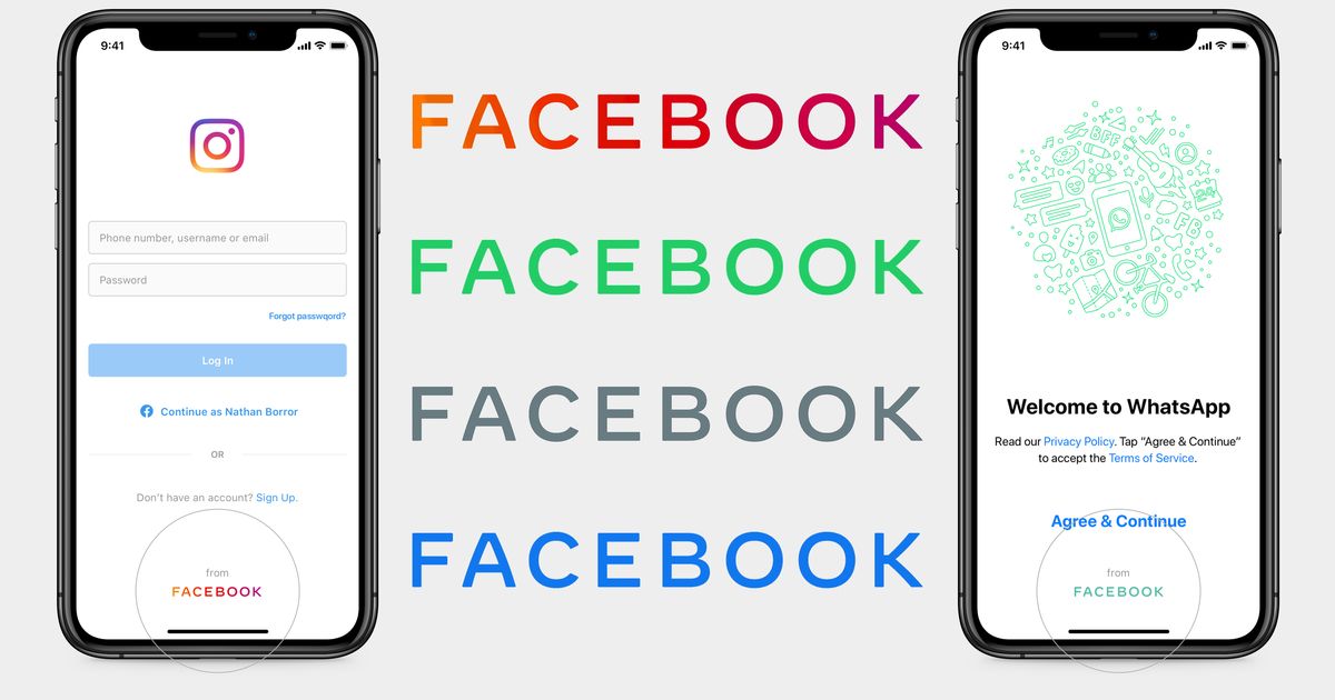 Facebook's new logo brings its besieged family of apps together | Ad Age
