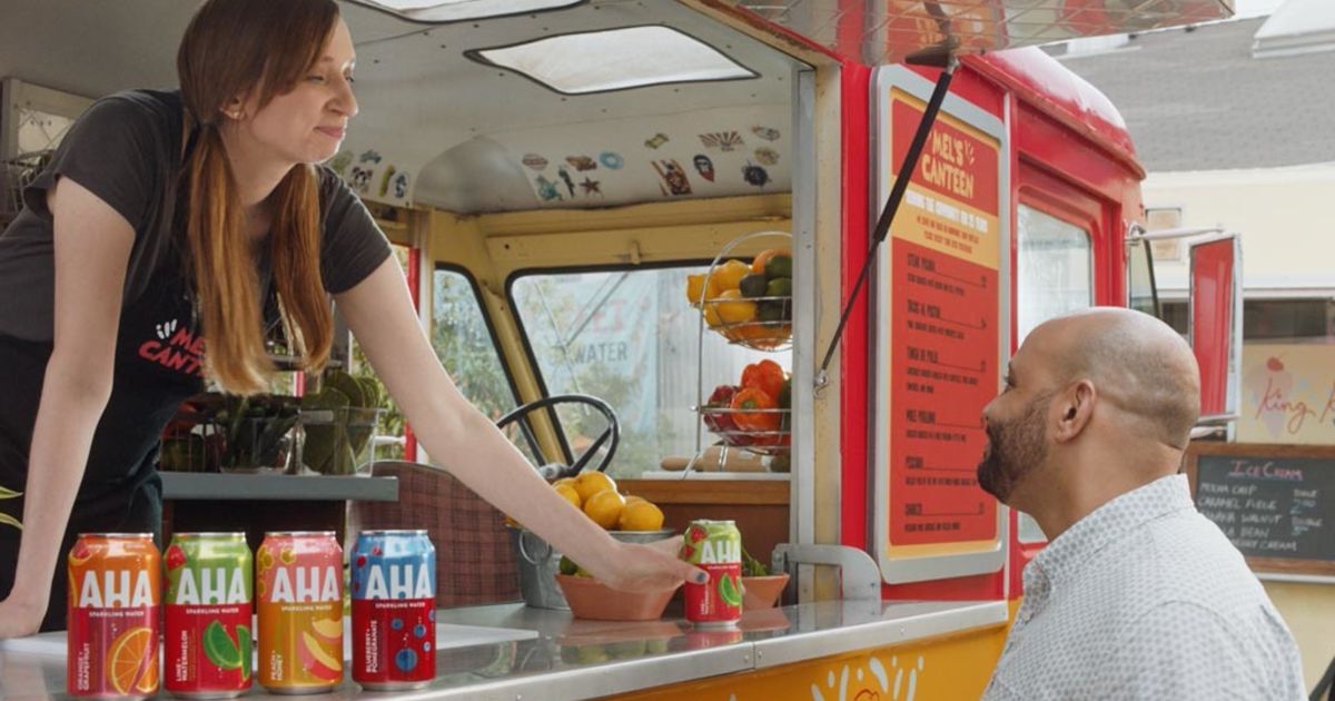Sparkling water brand Aha’s first-ever comprehensive campaign is a ...