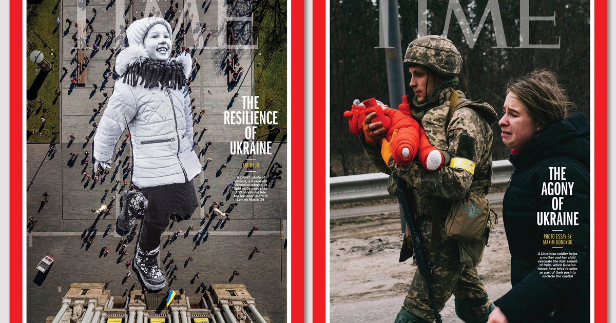 Behind Time’s ‘Resilience’ and ‘Agony’ Ukraine covers | Ad Age Media News