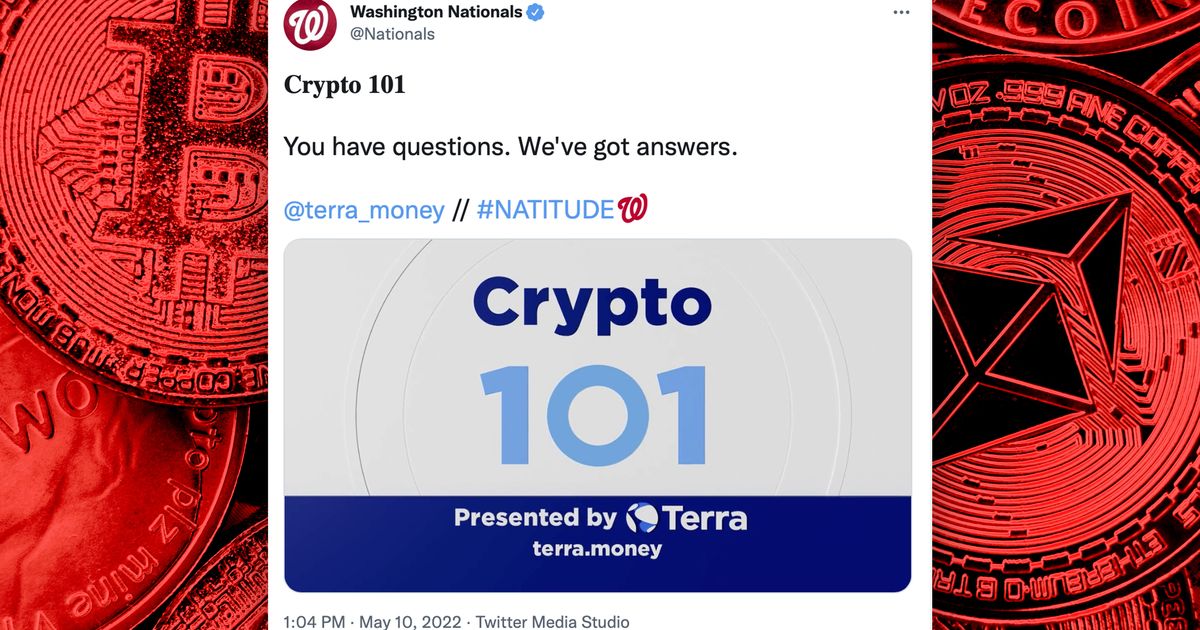 Washington Nationals' oblivious crypto tweet is a warning for brands in ...